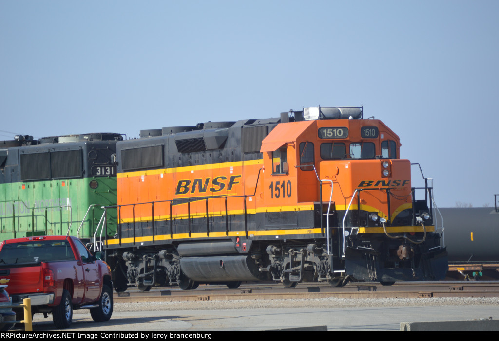 BNSF 1510 at murray yard
